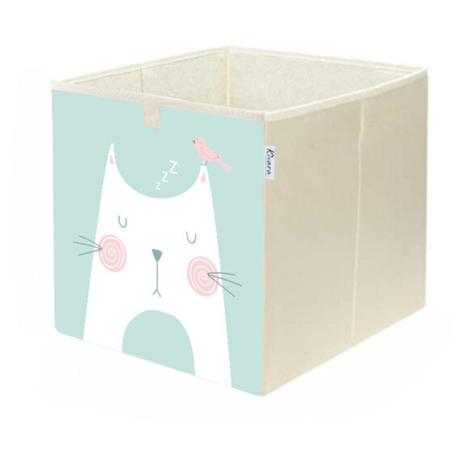 Caja Organizador Juguetes Ropa Infantil Kivara Gato Zzz – SherpyCL
